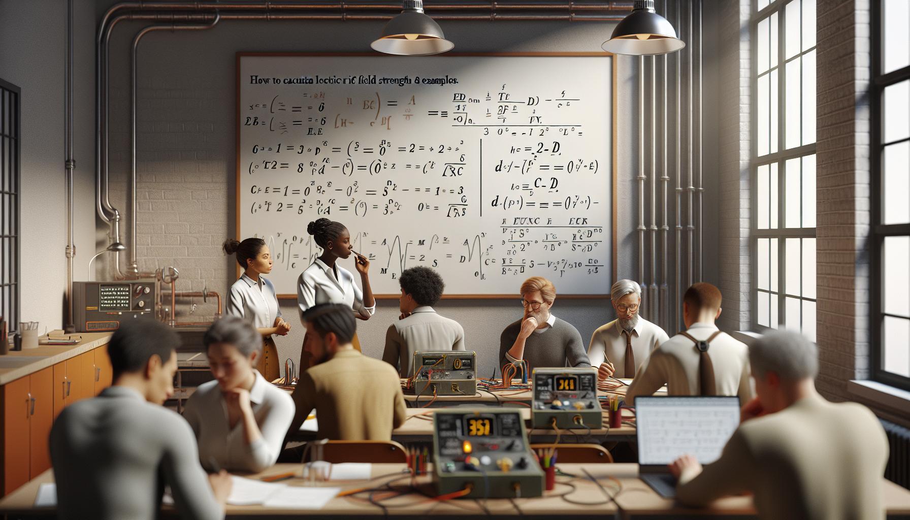 How To Calculate Electric Field Strength: Formula & Examples ...