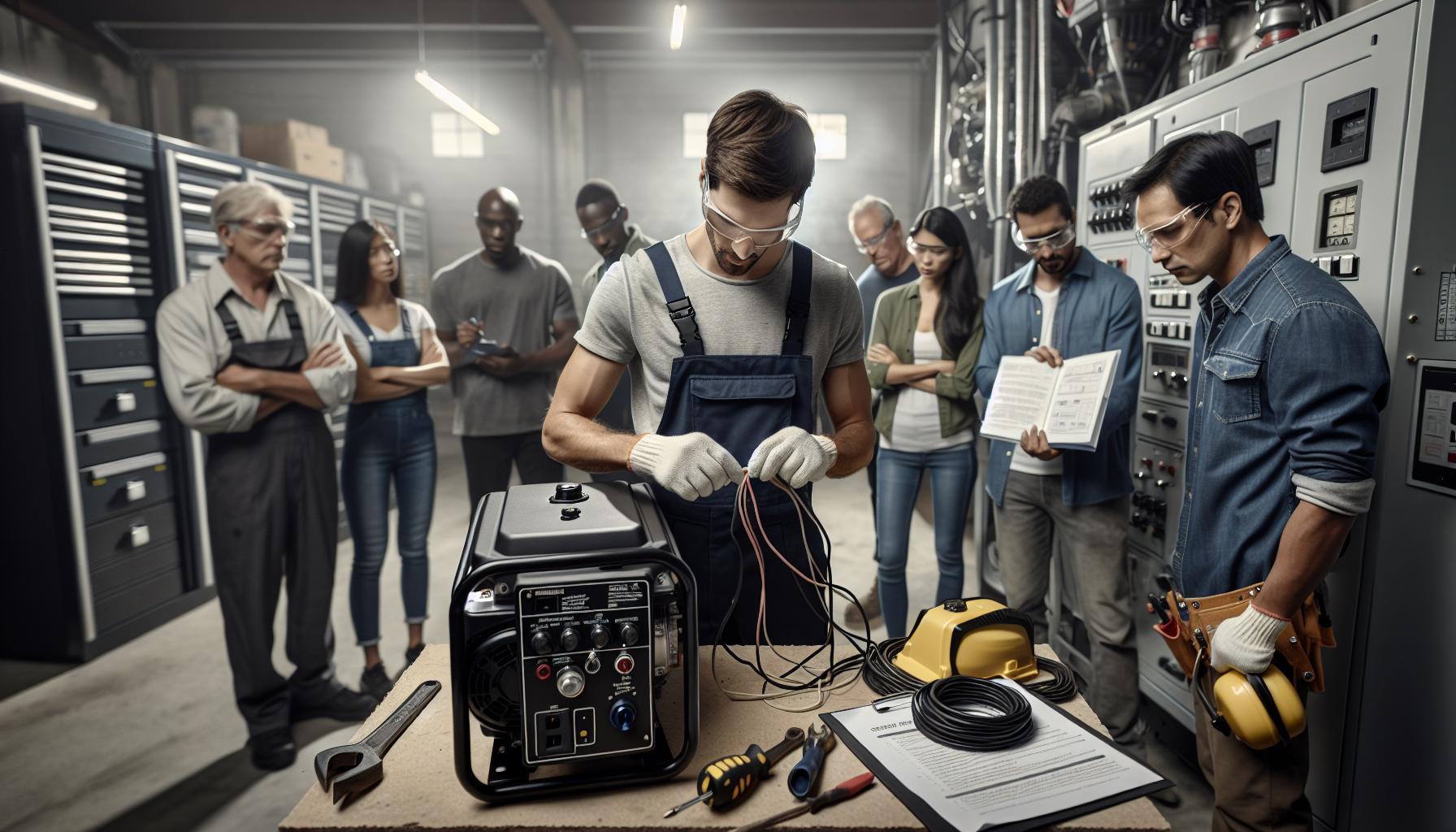 How To Wire A Generator To A Panel: Safe Connection Guide » Electrician ...